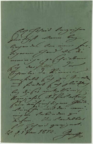 Goethe an Friederike - Kulturstiftung