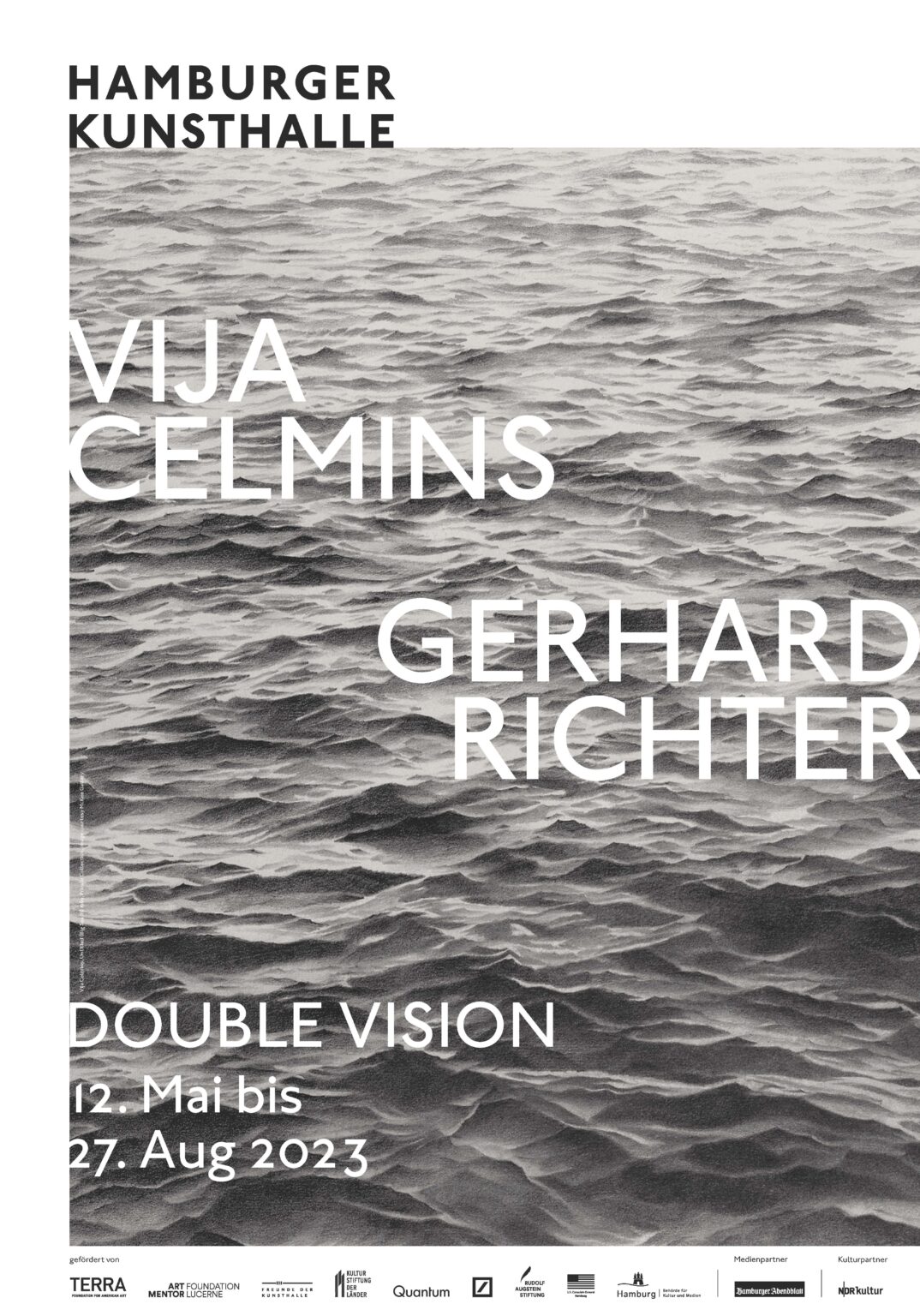 Vija Celmins | Gerhard Richter. Double Vision - Kulturstiftung